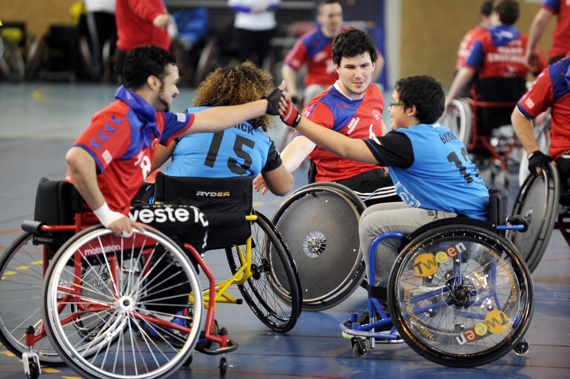 Le handfauteuil et le hand en folie - Office des Sports de Lyon